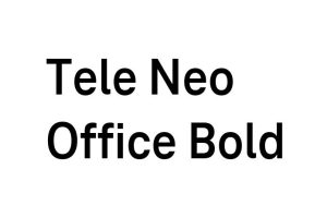 Tele Neo Office Bold Font - Free Font Download