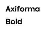 Axiforma Bold Font - Free Font Download