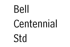Bell Centennial Std Font - Free Font Download