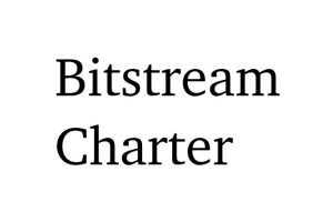 Bitstream Charter Font - Free Font Download