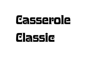 Casserole Classic Font - Free Font Download
