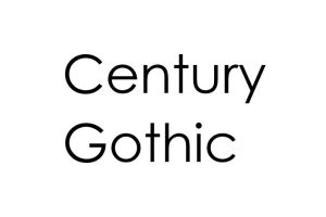 Century Gothic Font - Free Font Download