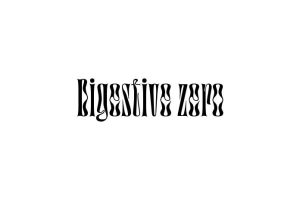Digestive zero Font - Free Font Download