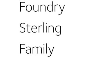 Foundry Sterling Font Family - Free Font Download