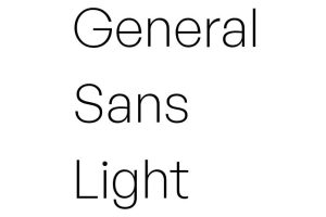 General Sans Light Font - Free Font Download