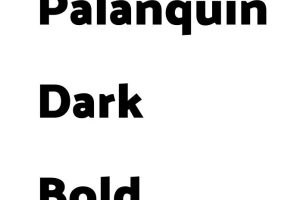 Palanquin Dark Bold Font - Free Font Download