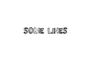 Some Lines Font - Free Font Download