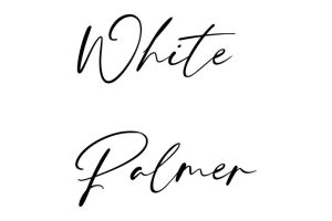 White Palmer Font - Free Font Download
