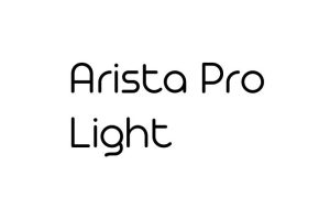 Arista Pro Light Font - Free Font Download