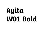 Ayita W01 Bold Font - Free Font Download