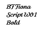 BF Fiona Script W01 Bold - Free Font Download