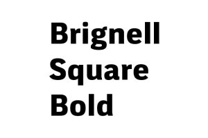 Brignell Square Bold Font - Free Font Download