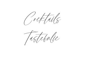 Cocktails Tastefulic Font - Free Font Download