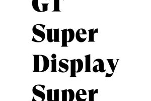 GT Super Display Super Font - Free Font Download