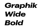 Graphik Wide Bold Font - Free Font Download