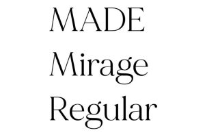 MADE Mirage Regular Font - Free Font Download