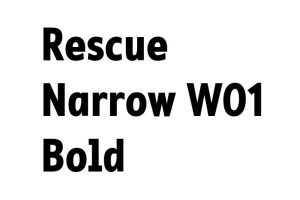 Rescue Narrow W01 Bold Font - Free Font Download