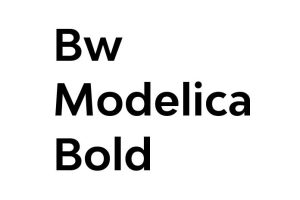 Bw Modelica Bold Font - Free Font Download