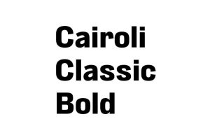 Cairoli Classic Bold Font - Free Font Download