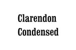 Clarendon Condensed Font - Free Font Download