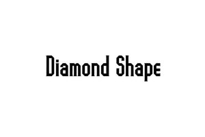 Diamond Shape Font - Free Font Download