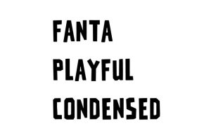Fanta Playful Condensed Font - Free Font Download