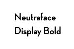 Neutraface Display Bold Font - Free Font Download