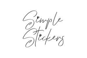 Simple Stickers Font - Free Font Download