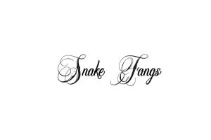 Snake Fangs Font - Free Font Download
