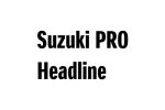 Suzuki PRO Headline Font - Free Font Download