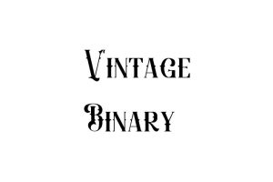Vintage Binary Font - Free Font Download