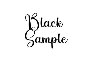 Black Sample Font - Free Font Download