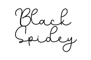 Black Spidey Font - Free Font Download
