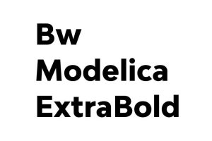 Bw Modelica ExtraBold - Free Font Download