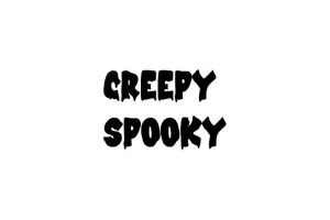 Creepy Spooky Font - Free Font Download