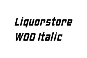 Liquorstore W00 Italic Font - Free Font Download