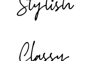 Stylish Classy Font - Free Font Download
