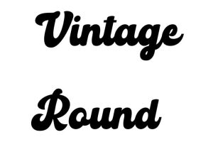 Vintage Round Font - Free Font Download