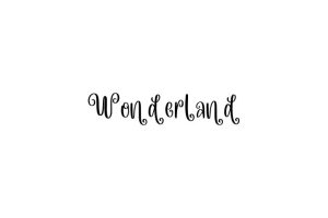 Wonderland Font - Free Font Download