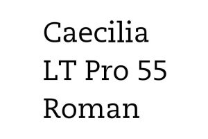 Caecilia LT Pro 55 Roman Font - Free Font Download