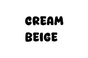 Cream Beige Font - Free Font Download