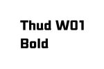 Thud W01 Bold Font - Free Font Download