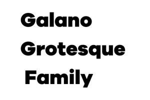 Galano Grotesque Font Family - Free Font Download