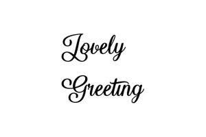 Lovely Greeting Font - Free Font Download