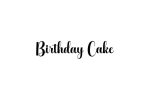 Birthday Cake Font - Free Font Download
