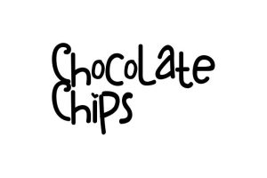 ChocoLate Chips Font - Free Font Download