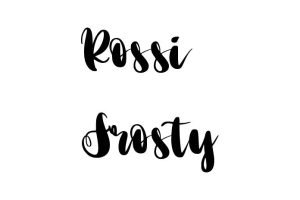 Rossi Frosty Font - Free Font Download