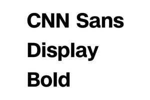 CNN Sans Display Bold Font - Free Font Download