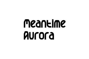 Meantime Aurora Font - Free Font Download
