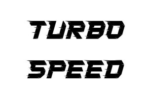 Turbo Speed Font - Free Font Download